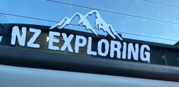 NZ Exploring Sticker | offroadplanet